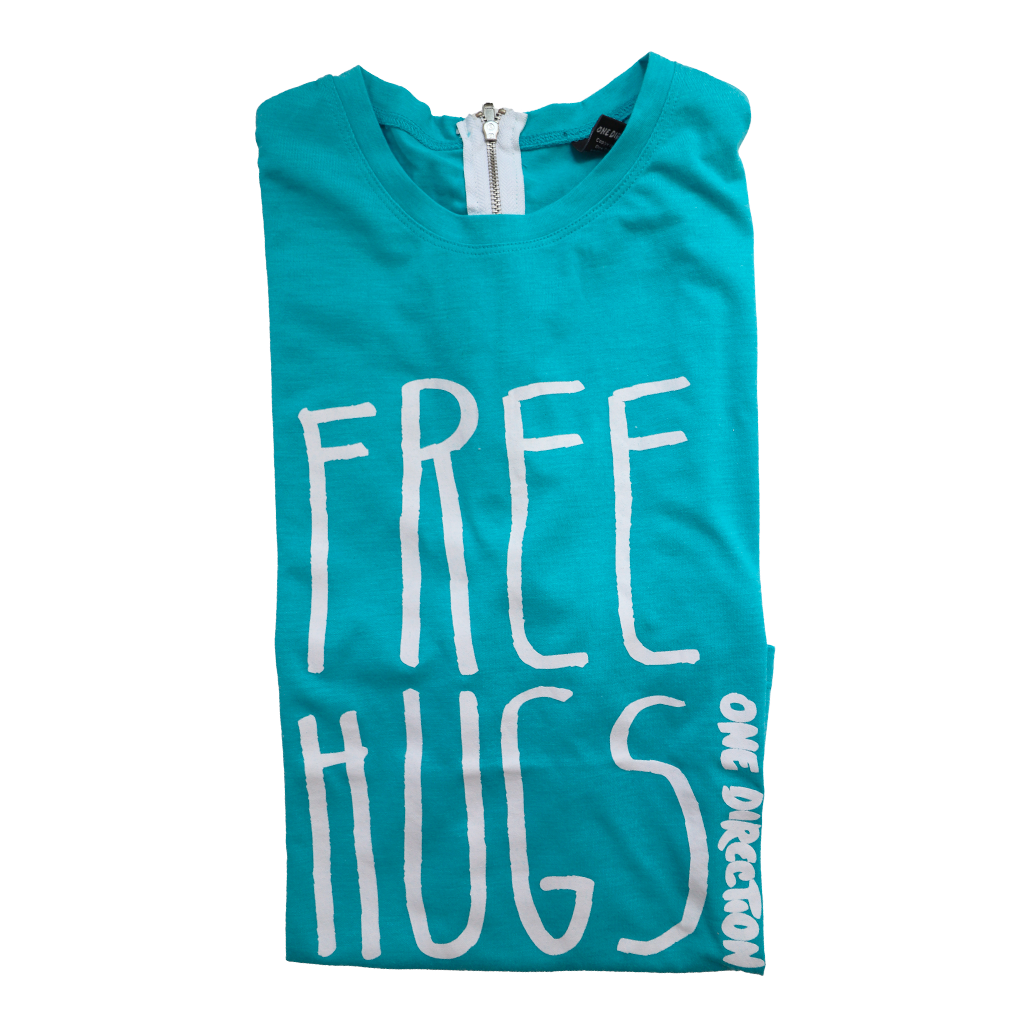 Playera FREE HUGS 1D – Mercanciaoficial